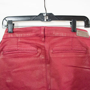 Guess | Jeans | New Dark Red Guess Biker Skinny Jeans | Poshmark